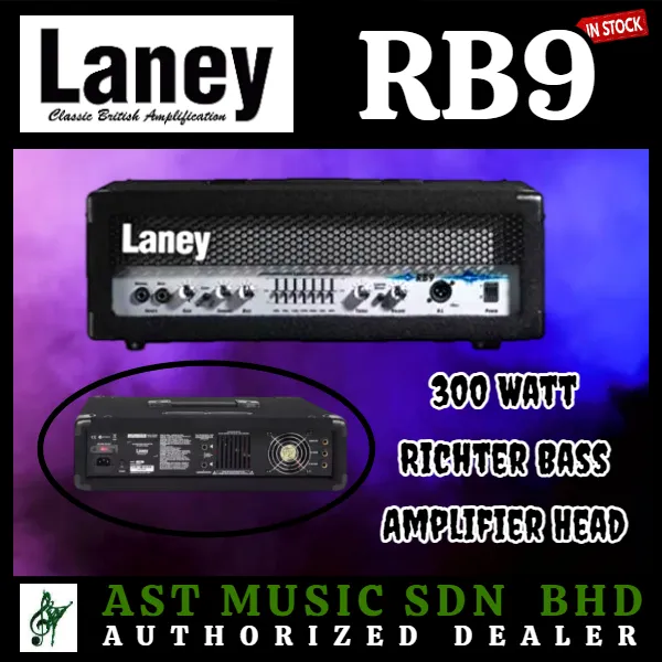 Laney RB9 300-watt Richter Bass Amplifier Head | Lazada