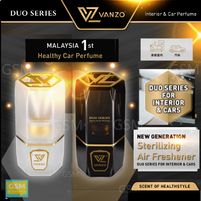[VANZO] Duo Series Interior & Car Perfume Air Freshener 100ml | Lazada