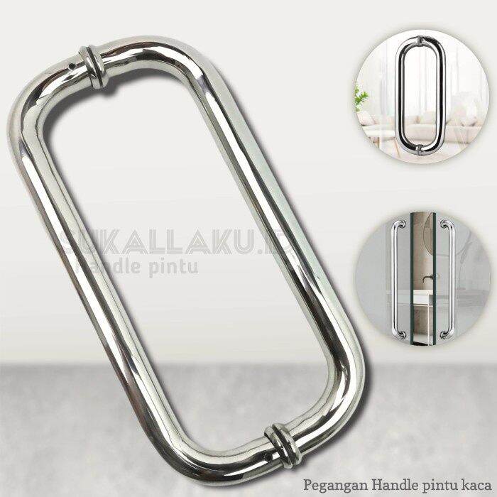 handle pintu kaca&alumunium stainless steel/gagang pintu | Lazada Indonesia