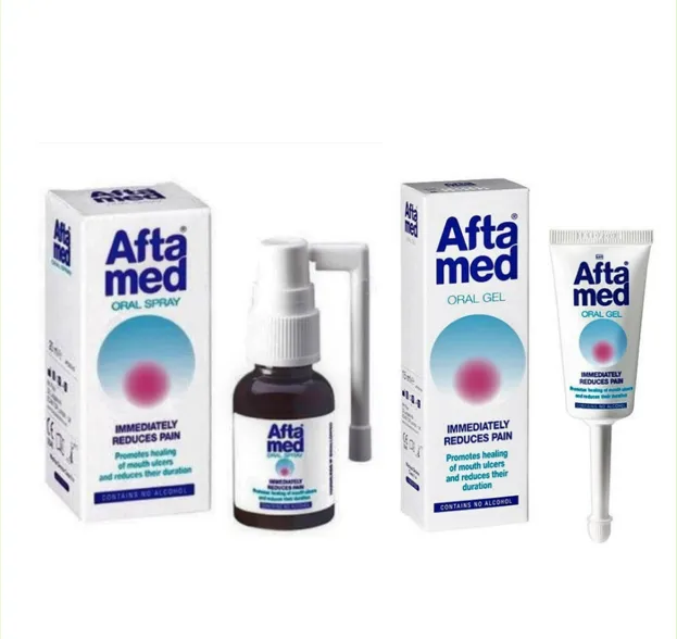 Afta med® ORAL GEL 8ML / ORAL SPRAY 20ML🌱Convenient, practical, and ...