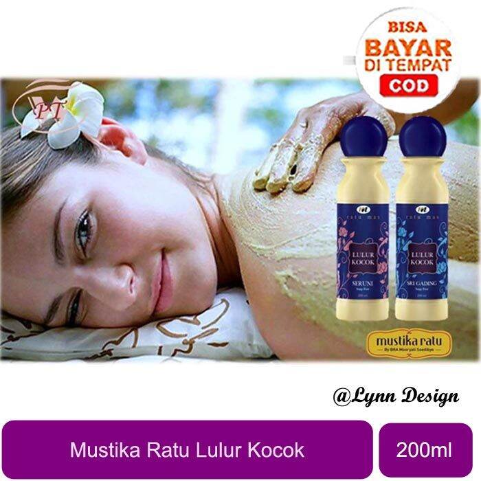 [Ratu Mas] Lulur Kocok Sri Gading Seruni 200ml Mustika RatuLynn Design ...