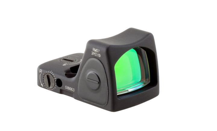 Trijicon RM07 RMR Type 2 Adjustable LED Reflex Sight (6.5 MOA Red Dot ...