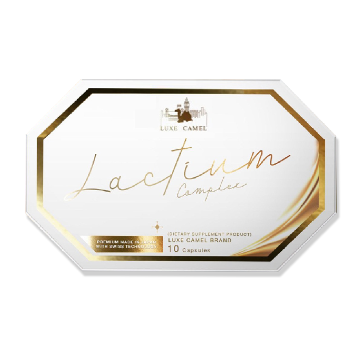 วิตามินลดฝ้า 10 แคปซูล Luxe Camel Lactium Complex วิตามินนม สูตร ...