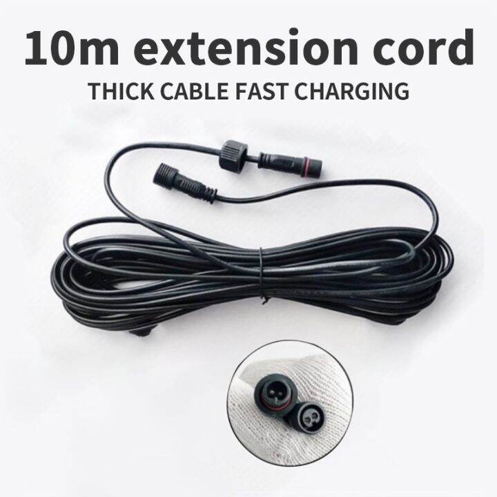 Ins recommend Solar Light Extension Cable 10 Meters Power Cord Solar ...