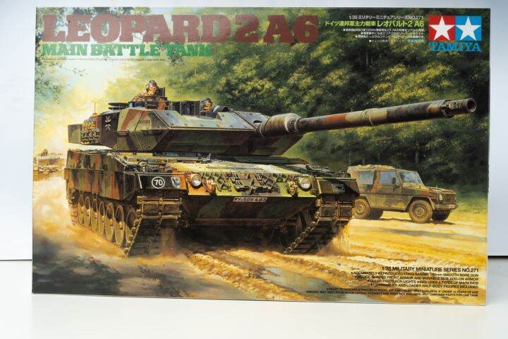 โมเดลรถถัง 1/35 Tamiya 35271 Leopard 2 A6 Main Battle Tank | Lazada.co.th