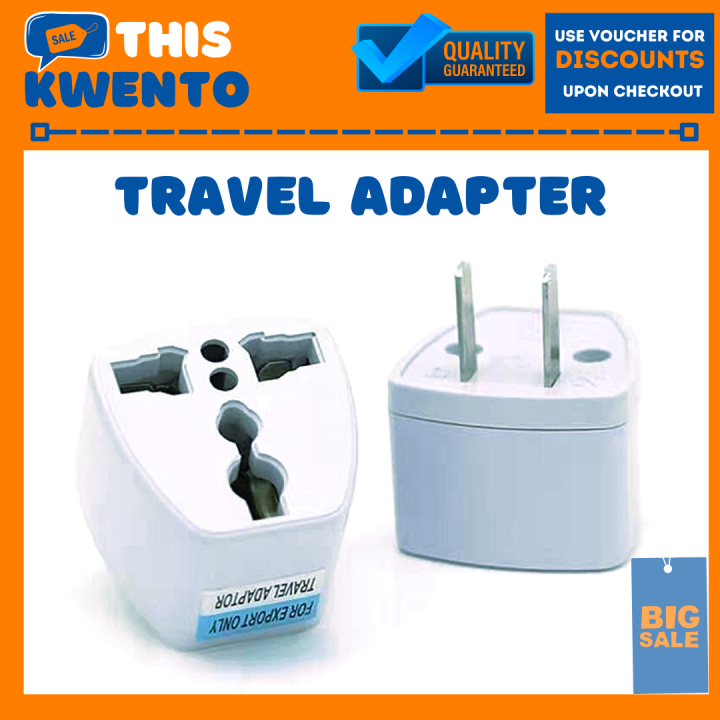 ThisKwento Travel Adapter | Universal Adaptor | Saksakan ng Adaptor ...