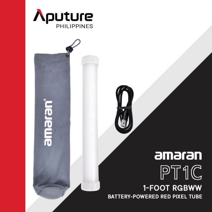 [Photo Geek] Aputure Amaran PT1C 1-Foot RGBWW Battery-Powered LED Pixel ...