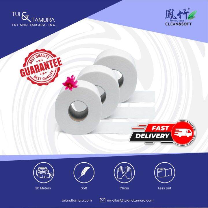 Clean & Soft Tissue Roll 3 ply (12rolls/pack) | Lazada PH