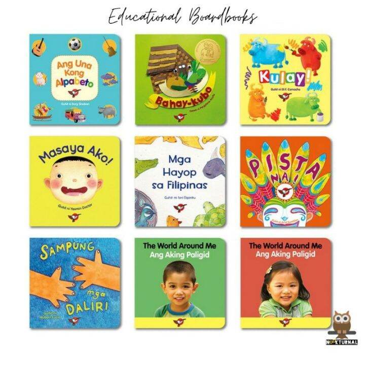 【NEW】Filipino Boardbook for Baby Toddler Board Adarna Songs Colors ...