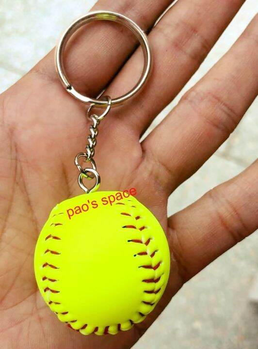 พวงกุญแจลูกซอฟท์บอล SOFTBALL KEY CHAINS | Lazada.co.th