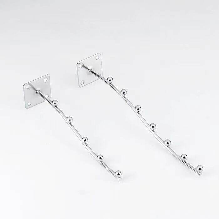 Chrome Plated Metal 5/7/9Balls Wall Mount Hook For Screen Hanger ...