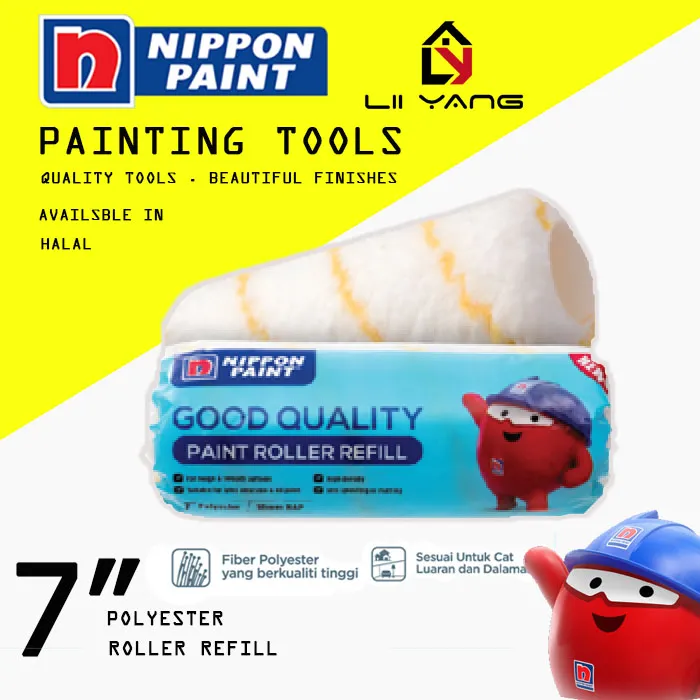 7" NIPPON Polyester Roller Refill | Lazada