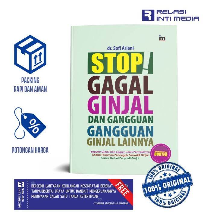 Buku STOP! GAGAL GINJAL DAN GANGGUAN GANGGUAN GINJAL LAINNYA - dr. Sofi ...