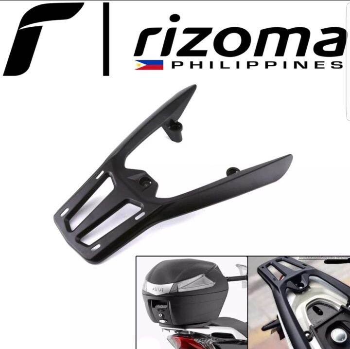 HONDA CLICK 4 HOLES RAVEN TOP BOX BRACKET RIZOMA | Lazada PH