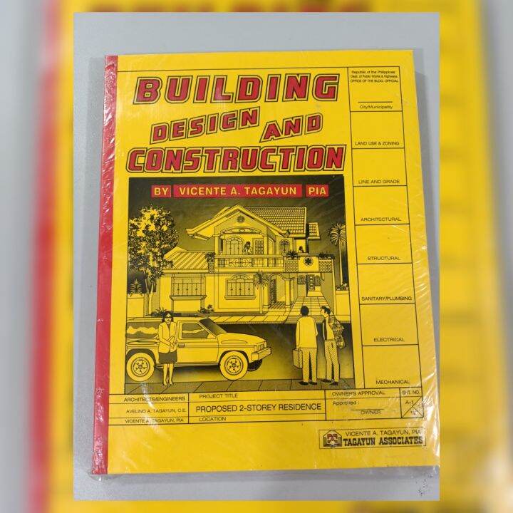 Building Design and Contruction By:Vicente A.Tagayun | Lazada PH