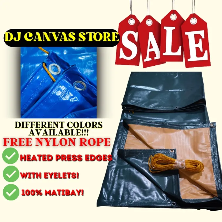 DJ CANVAS (6ft x 9ft) HIGH QUALITY SALE Tarpaulin Trapal Tolda Lona ...