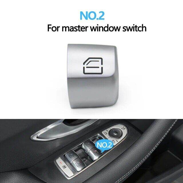 W205 Car Master Window Switch Repair Button Cover Passenger Door ...