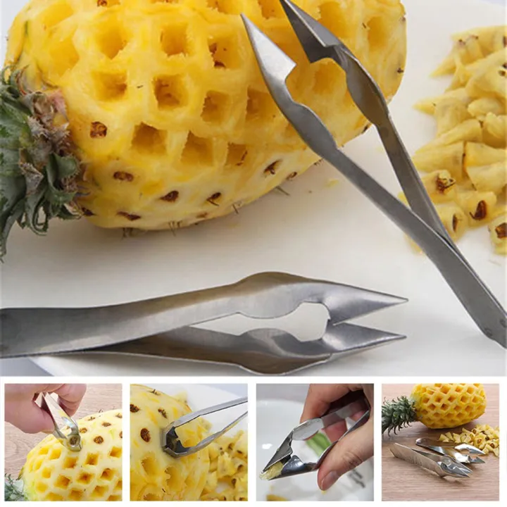 Pineapple Eye Scooper Cutter Clip Slicer Corer Peeler Remover Scoop Out ...