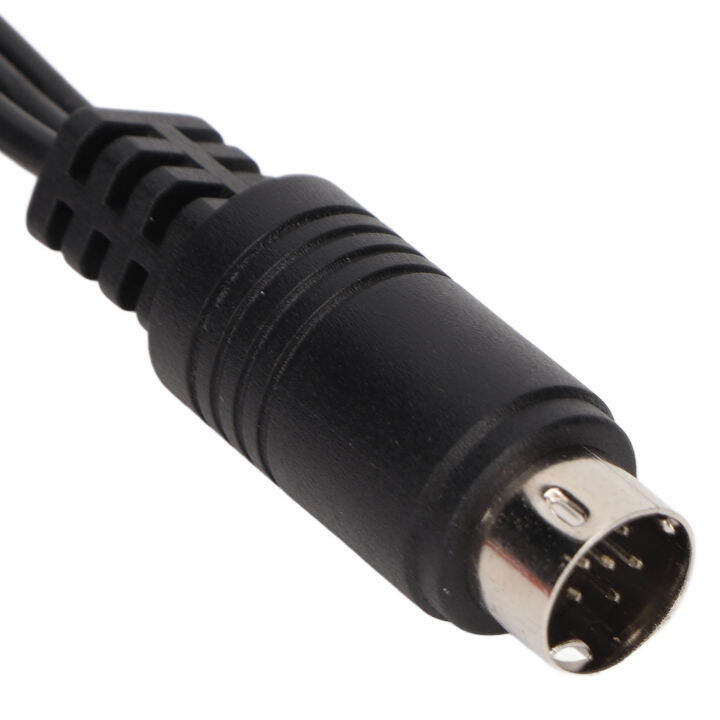 MINI DIN 9 Pin To 3 RCA Cable MINI DIN 9 Pin Male To 3 RCA Female Cable ...