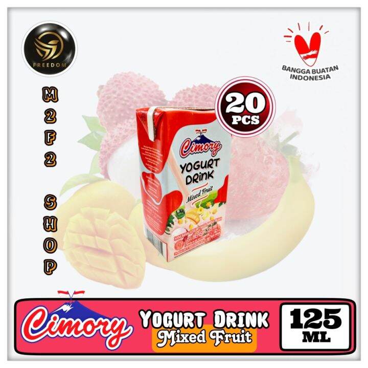 Yogurt Cimory Drink Kotak UHT Semua Rasa - 125 ml (Kemasan 20 Pcs) | Lazada Indonesia