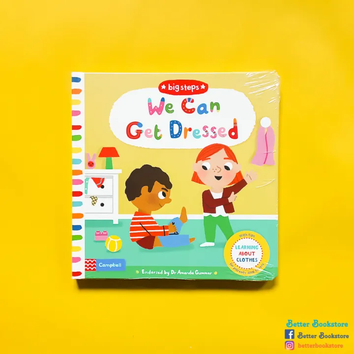 Big Steps: We Can Get Dressed (Activity Board Book) | Lazada.co.th