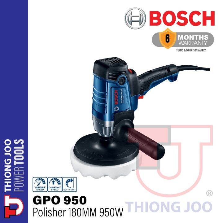 BOSCH GPO 950 POLISHER | Lazada: Buy sell online with cheap price | Lazada