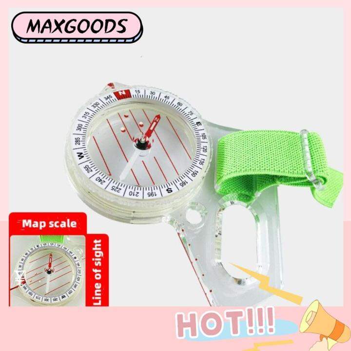 MAXG Handheld Outdoor Mini Outdoor Map Scale Advanced Hiking Thumb ...