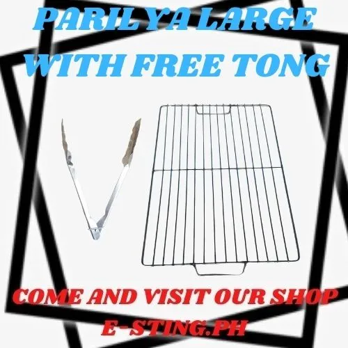 HEAVY DUTY PURE STAINLES LARGE PARILYA WITH FREE TONG / STAINLESS ...