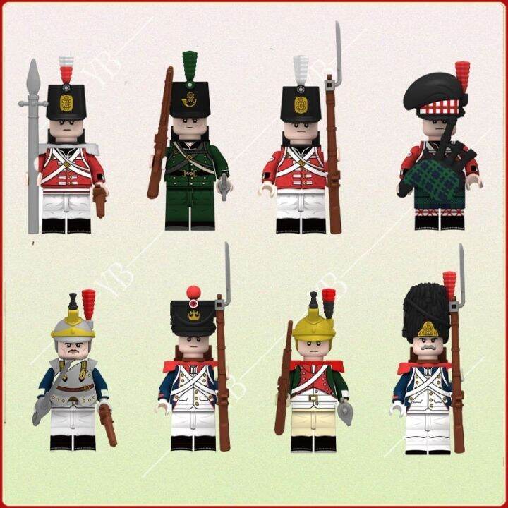 Children's Toys Napoleon Block Figures Infantry Military Toys ...