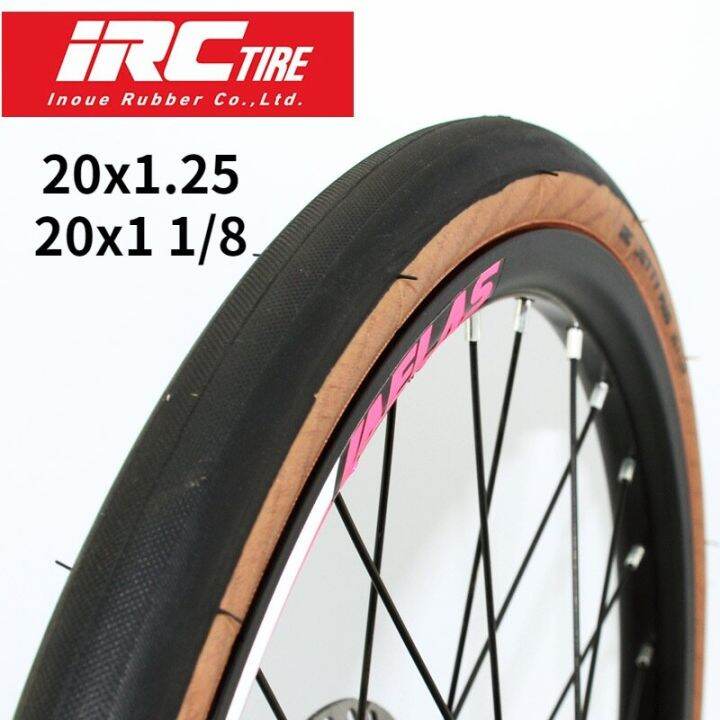 【ready】IRC JETTY PLUS 20นิ้ว406ยางจักรยานพับ20x1-18 20*1.25ยางด้านสีเหลืองย้อนยุค | Lazada.co.th