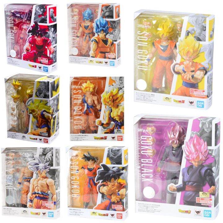 All Types Original Bandai Shfiguarts Shf Dragon Ball Super Saiyan God ...