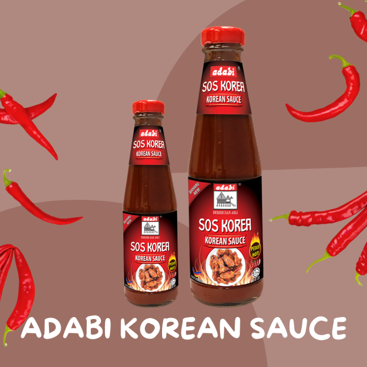 Adabi Korean Sauce Sos Korea 340/510g | Lazada