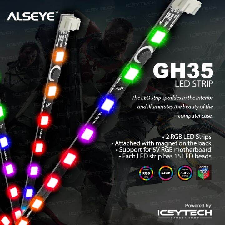 ALSEYE GH-35 RGB LED Strip | Lazada PH