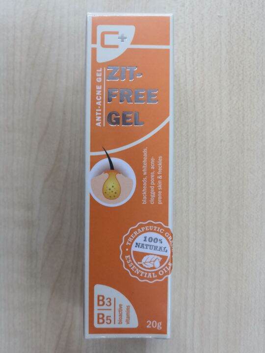 C+ Zit-Free Gel Anti-Acne Gel 20g | Lazada