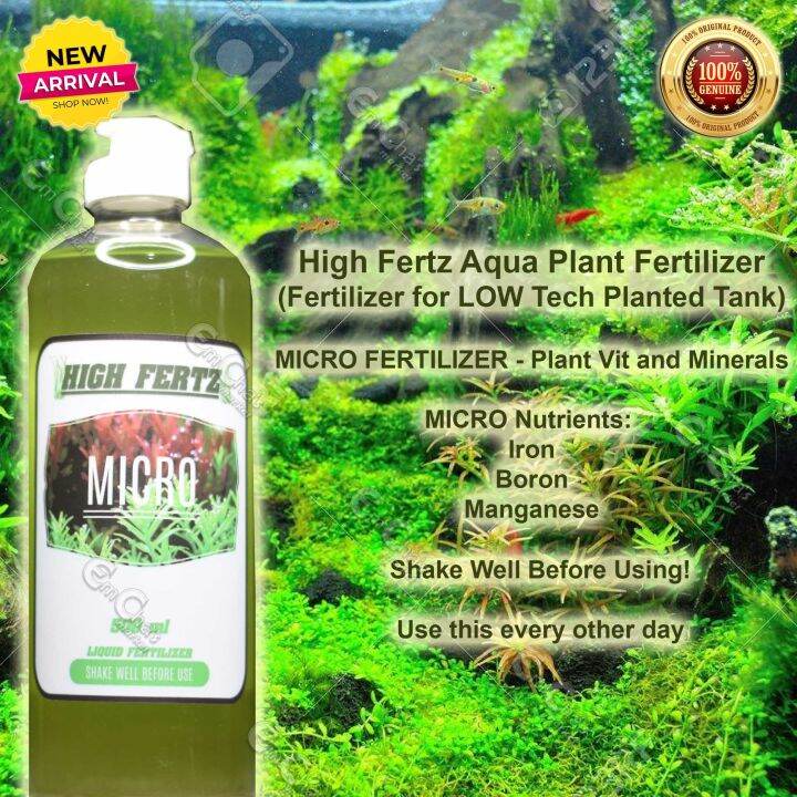 Hi Fertz Large 500ml Aquaplant MICRO Liquid Fertilizer (fmed) (plnt ...