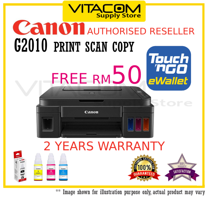 Canon Pixma G2010 All In One Printer A4 Print Scan Copy Canon GI-790 ...