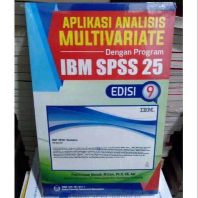 Aplikasi analisis multivariate dengan program IBM spss 25 edisi 9 | Lazada Indonesia