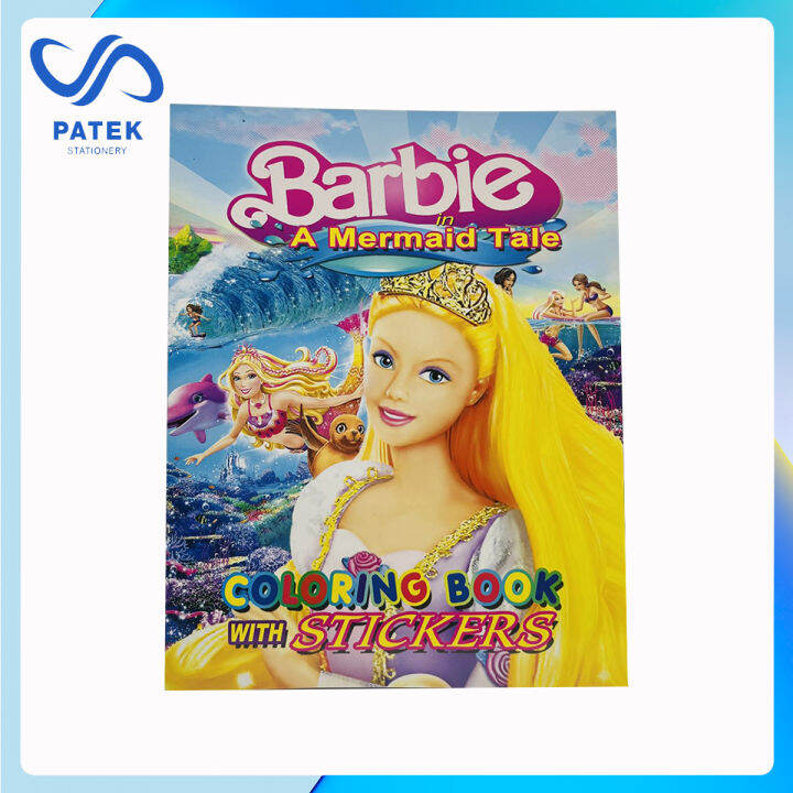 Cartoon Characters Coloring Book With Stickers | Lazada PH