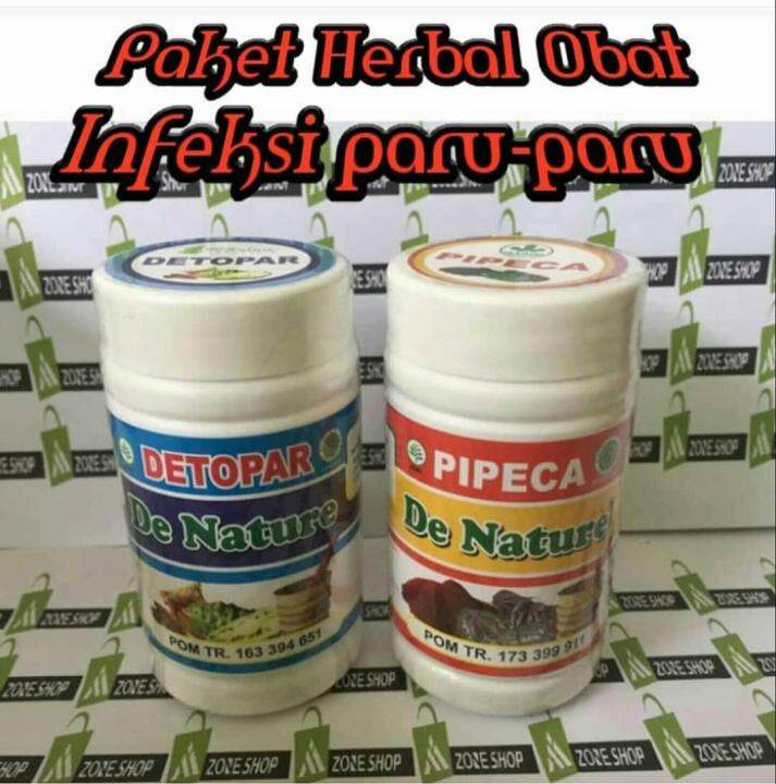 Obat Radang Paru-Paru Bronkitis Brontitis Herbal ASLI De Nature ...