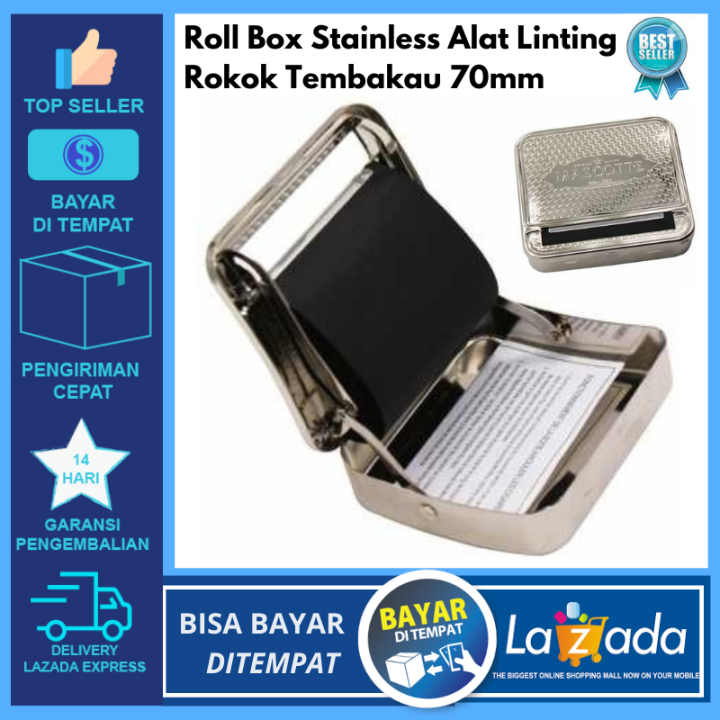 BISA COD Alat Linting Rokok / Alat Penggulung Linting Rokok Manual ... BISA COD Alat Linting Rokok / Alat Penggulung Linting Rokok Manual ...