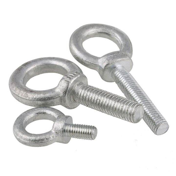 Eye Bolt Marine Lifting Eye Bolt Screw Loop Hole For Rope Lifting Zinc ...