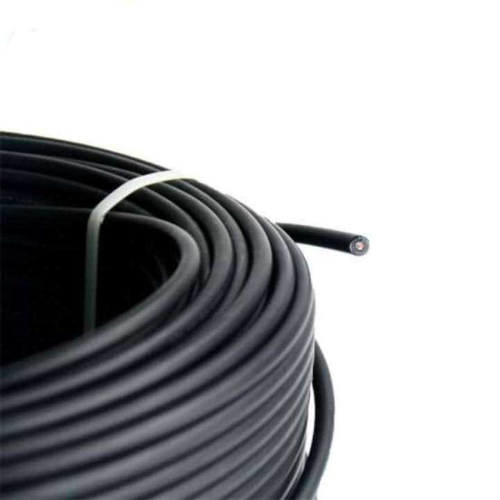 6mm2 Solar PV Cable single core Black (1x6) | Lazada PH