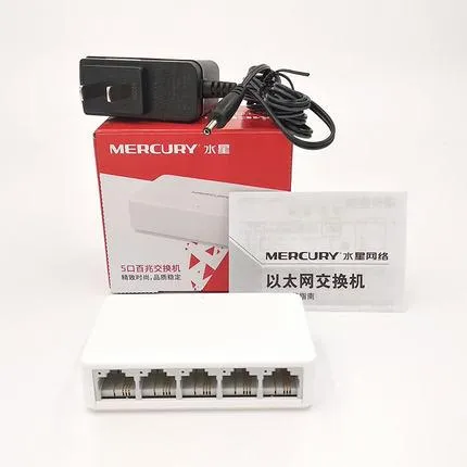 MERCURY S105C Ethernet Switch,Mini 5 Port Desktop Ethernet Network Switch,10/100Mbps LAN Hub ...