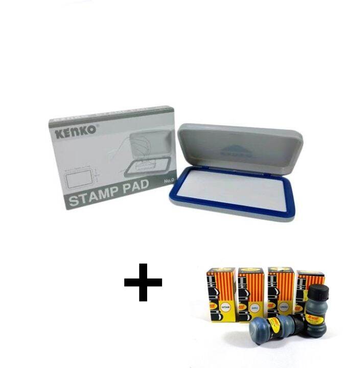 Bantal Cap Stempel Kenko Stamp Pad Plus Tinta | Lazada Indonesia