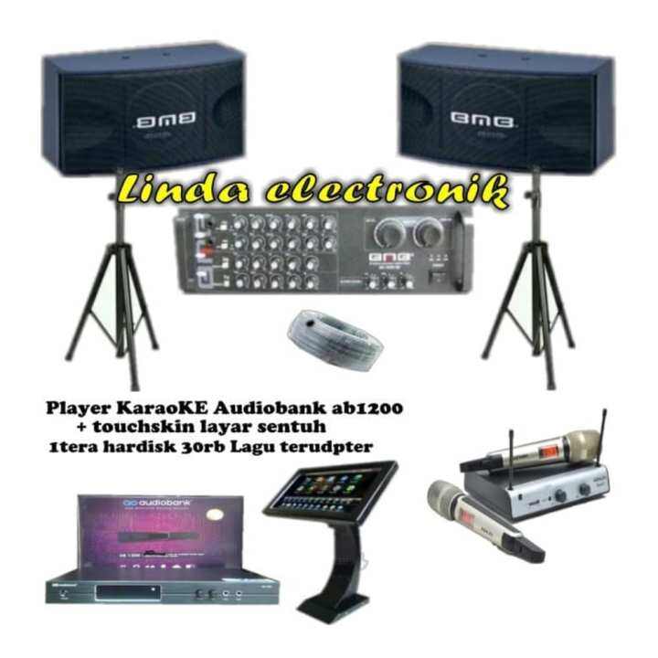 Paket Karaoke Bagus Audiobank Ab1200 Dan Bmb Lengkap Tinggal Pakai ...