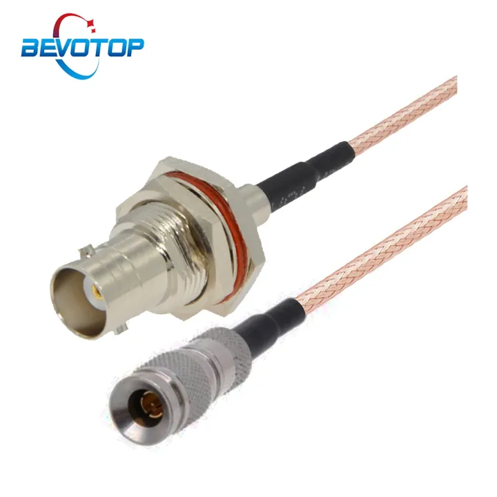 จัดส่งฟรี♕มินิ BNC DIN 1.0/2.3 CC4ชายกับ BNC ชาย/หญิงเชื่อมต่อ75โอห์ม RG179 Pigtail HD SDI สาย ...