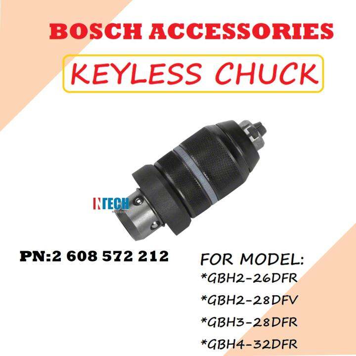 BOSCH KEYLESS CHUCK PN:2608572212 | Lazada