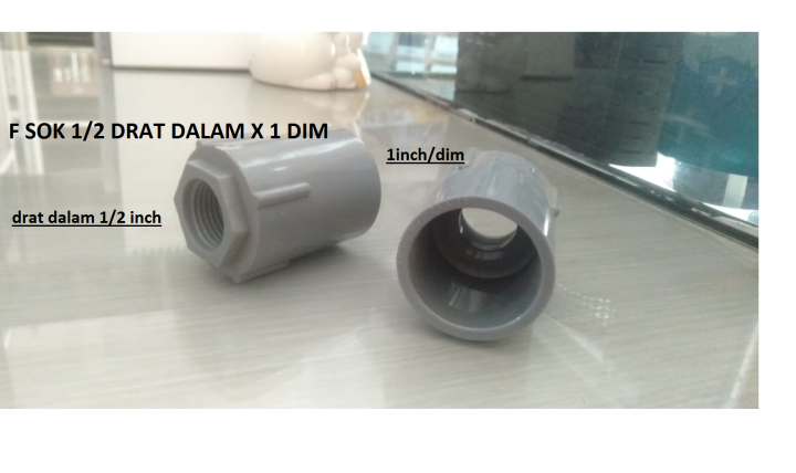 F SOK 1/2 X1 DIM/INCH PIPA PVC | Lazada Indonesia
