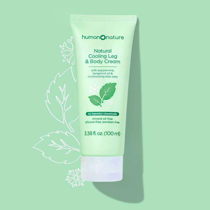 Human Nature Cooling Leg & Body Cream 100ml | Lazada PH