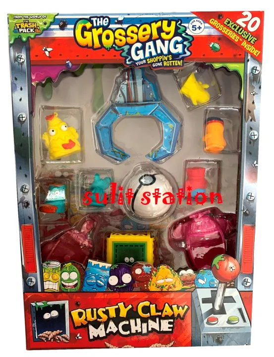 GROSSERY GANG GROSS GARBAGE BIN GANG COLLECTIBLE TOY FIGURES CAKE ...